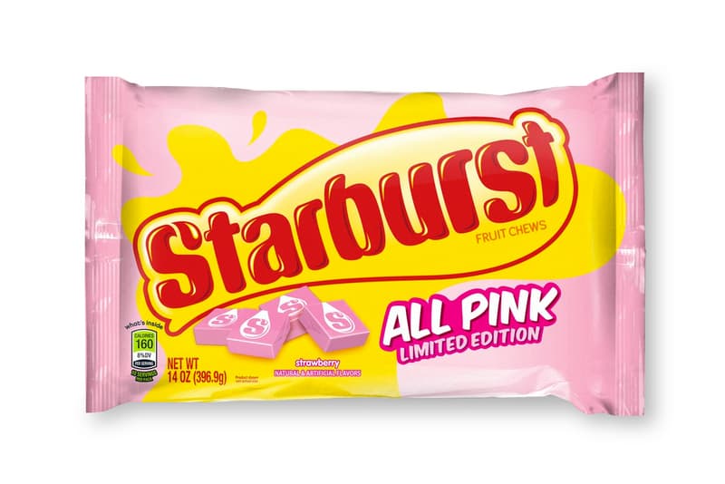 Starburst Releases a Limited Time All Pink Pack | Hypebeast