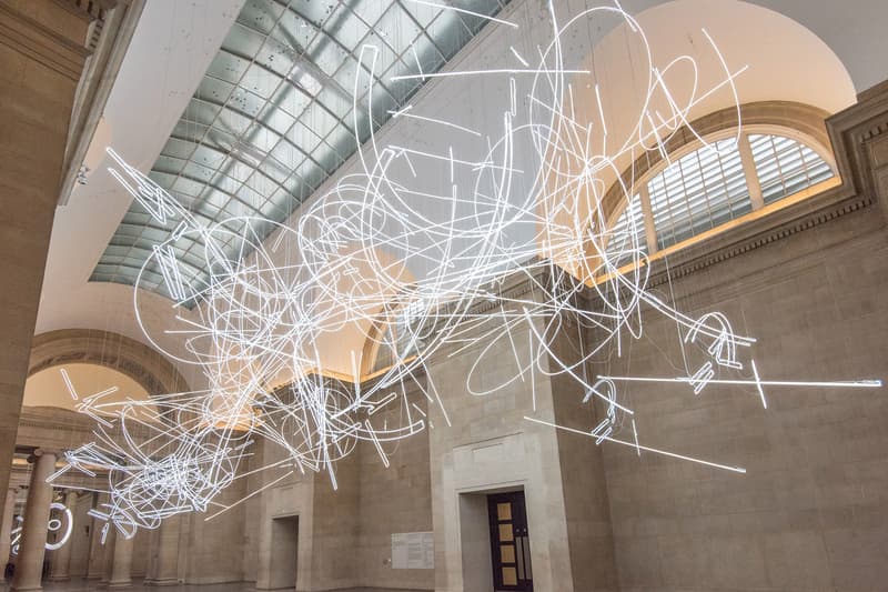 Cerith Wyn Evans Neon Sculpture @ Tate Britain | Hypebeast