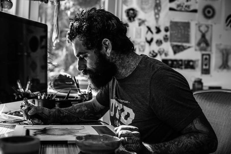 Tattoo Artist Photography