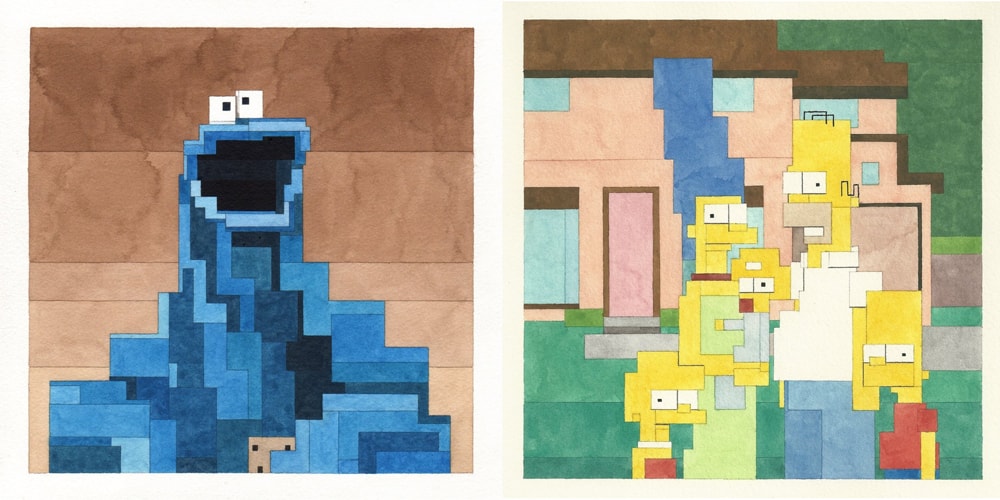 Adam Lister Creates 8-Bit "Kids Collection" | Hypeart