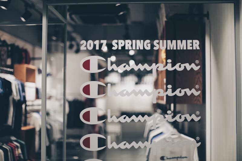 Be-One x Champion Macau Pop-Up Shop | Hypebeast