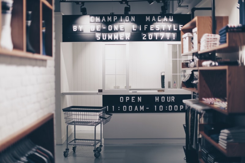 Be-One x Champion Macau Pop-Up Shop | Hypebeast