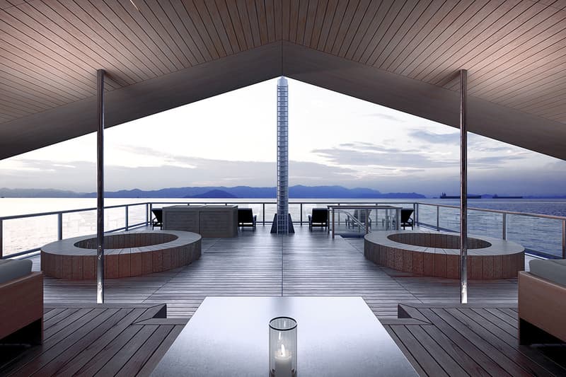 Guntu Floating Hotel On Japan Inland Sea | Hypebeast