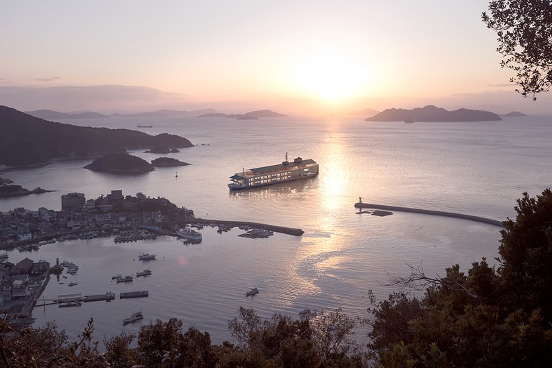 Guntu Floating Hotel On Japan Inland Sea | Hypebeast