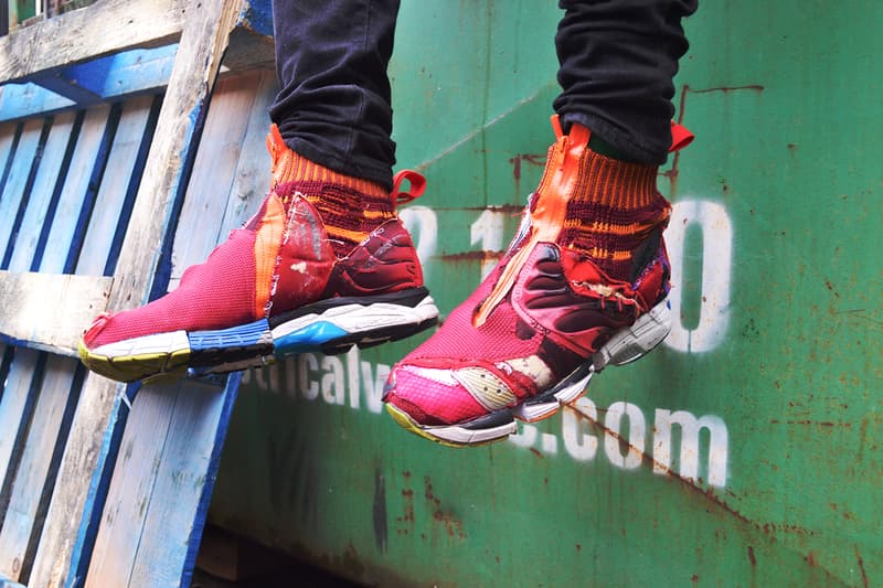 Helen Kirkum Sneaker Collage Creations Editorial | Hypebeast