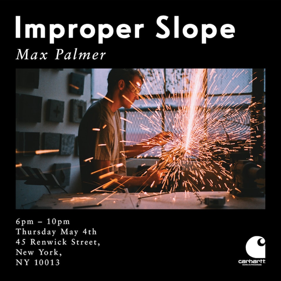 Carhartt WIP Max Palmer "Improper Slope" Exhibit | Hypeart