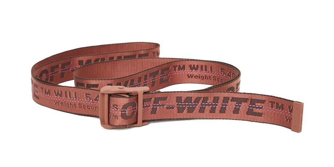 OFF-WHITE Fall/Winter 2017 Industrial Belt Pre-Order | Hypebeast