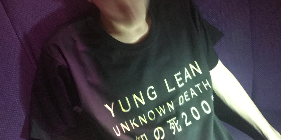 Yung Lean Reissues Merch Tees | Hypebeast