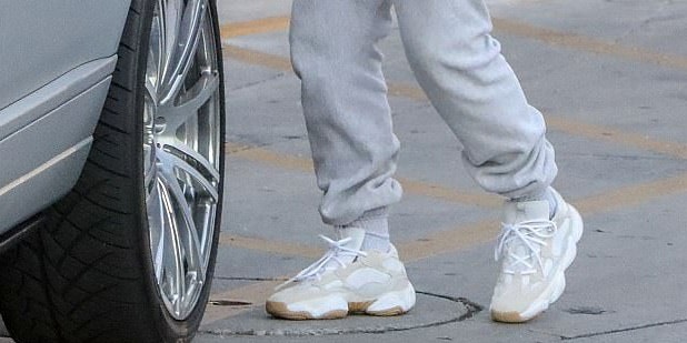 Kanye West Spotted Wearing Another Yeezy Runner | HYPEBEAST