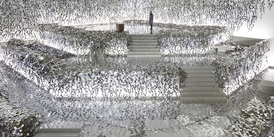 Nendo Japan Creates An Ivy of Mirrors at Sogetsu | HYPEBEAST