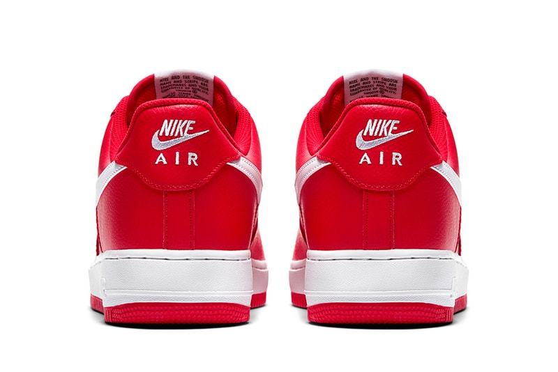 Nike Air Force 1 Low Mini Swoosh University Red | Hypebeast
