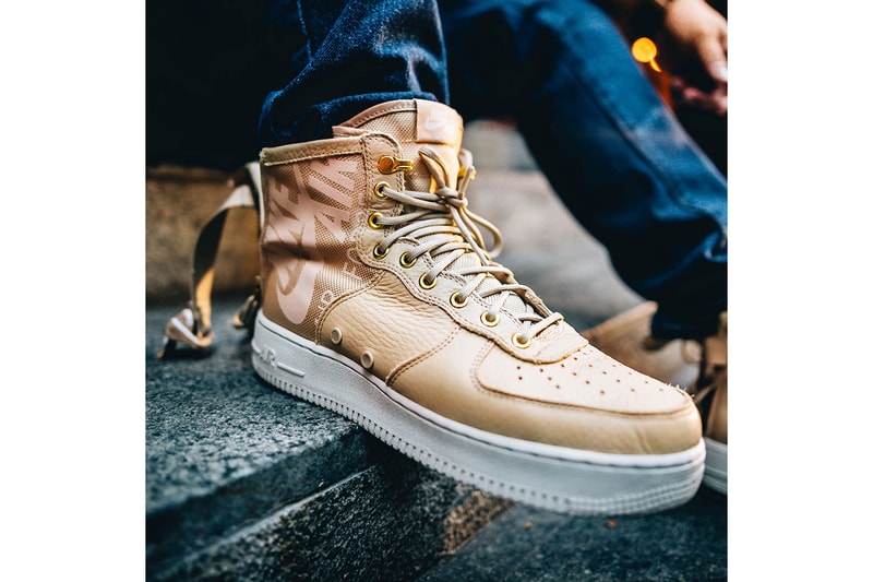 Nike SF-AF1 Mid "MUSHROOM" Sneaker | Hypebeast