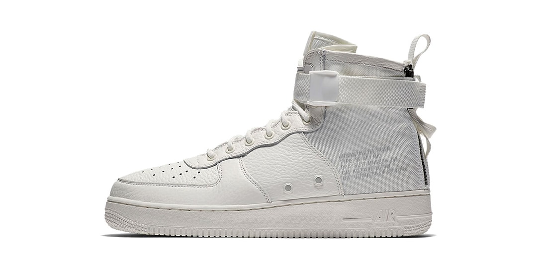Nike SF AF1 Mid Triple Ivory Edition | Hypebeast