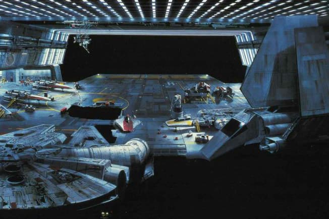 Original 'Star Wars' Trilogy Matte Paintings | Hypebeast