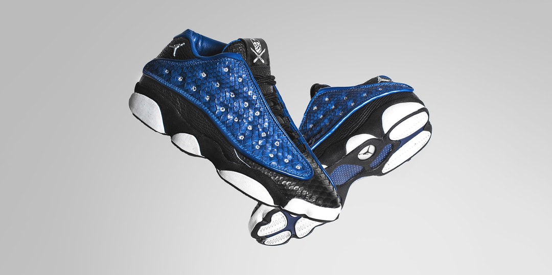 The Shoe Surgeon x Air Jordan 13 Python Sneaker | Hypebeast