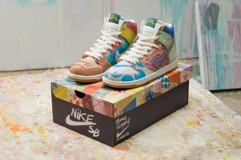 Thomas Campbell Nike SB Dunk Atlas Exclusive Box | Hypebeast