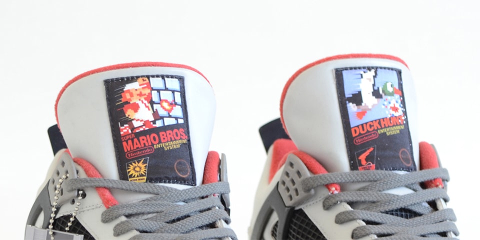 Air Jordan 4 "NES" Custom by FreakerSNEAKS | Hypebeast