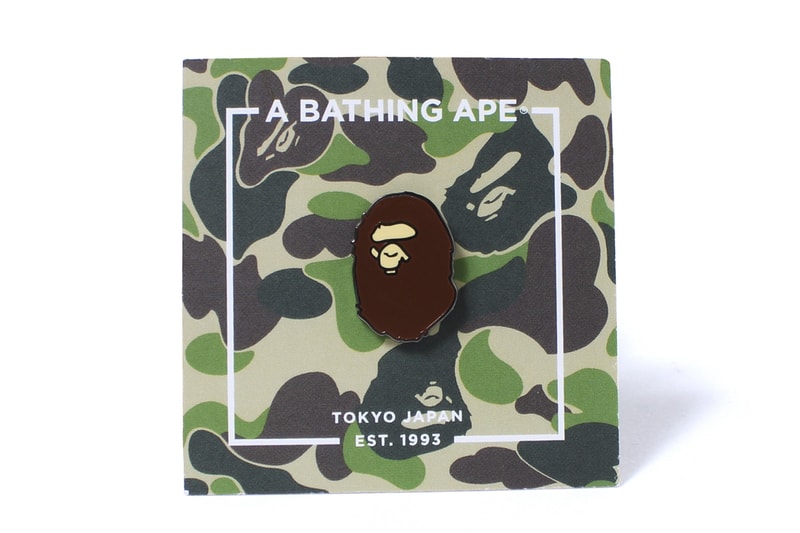 BAPE Ape Head Pin | Hypebeast