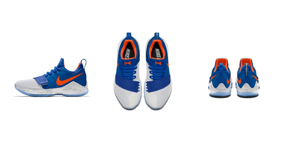 NIKEiD PG1 Oklahoma City Thunder Colorways | Hypebeast