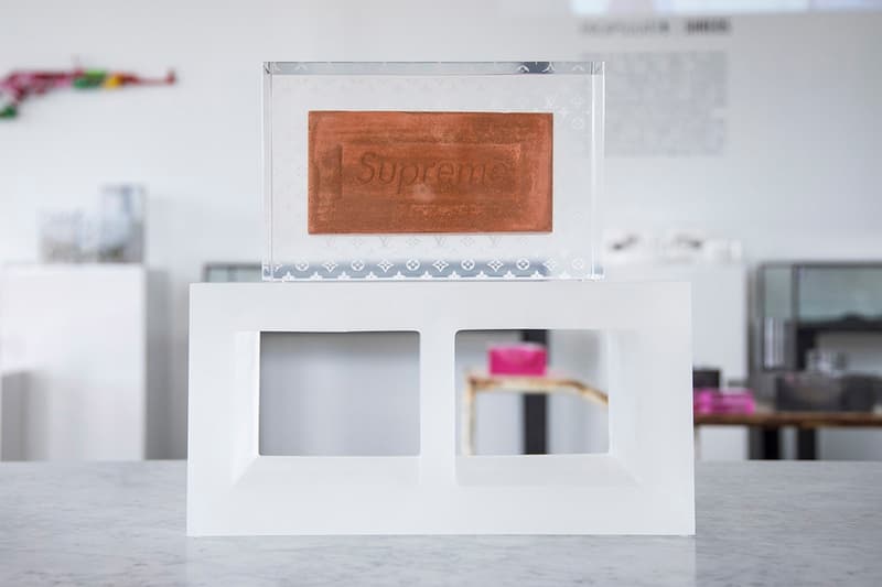 The Supreme Brick Gets Encased in Louis Vuitton | Hypebeast