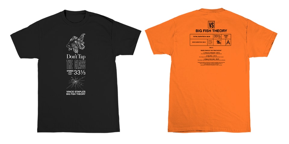 Vince Staples Shares Big Fish Theory Merchandise | Hypebeast