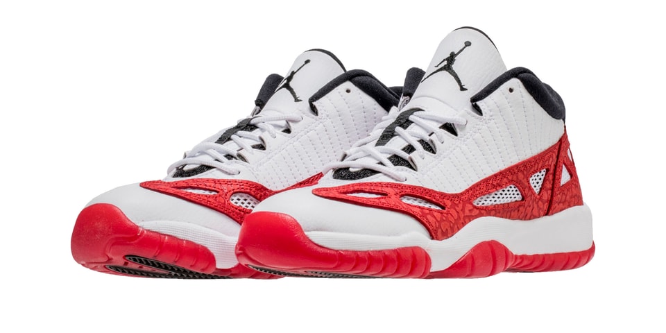 Air Jordan 11 Low IE "Fire Red" Colorway | HYPEBEAST