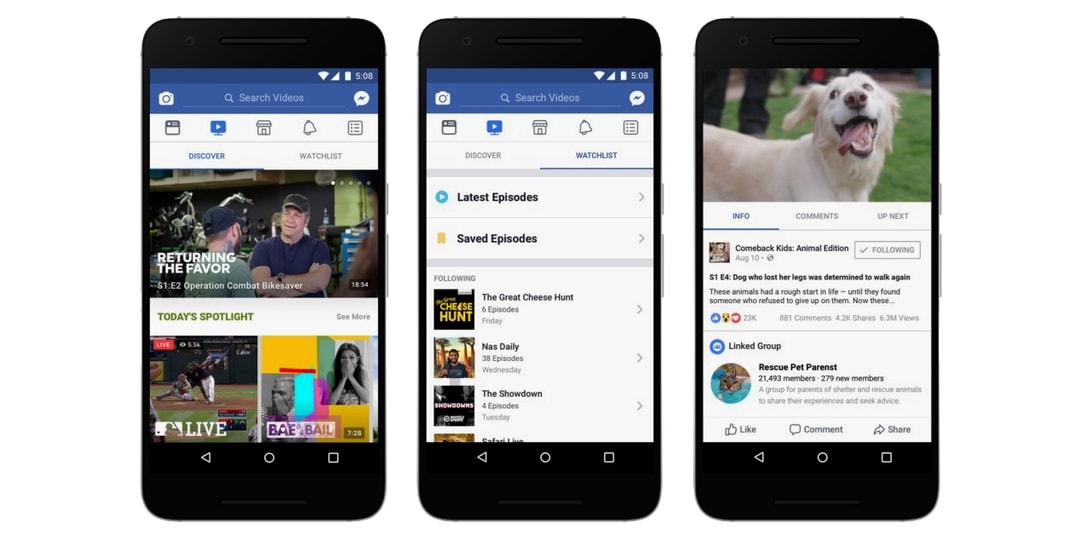Facebook "Watch" Launches as a YouTube Alternate | Hypebeast