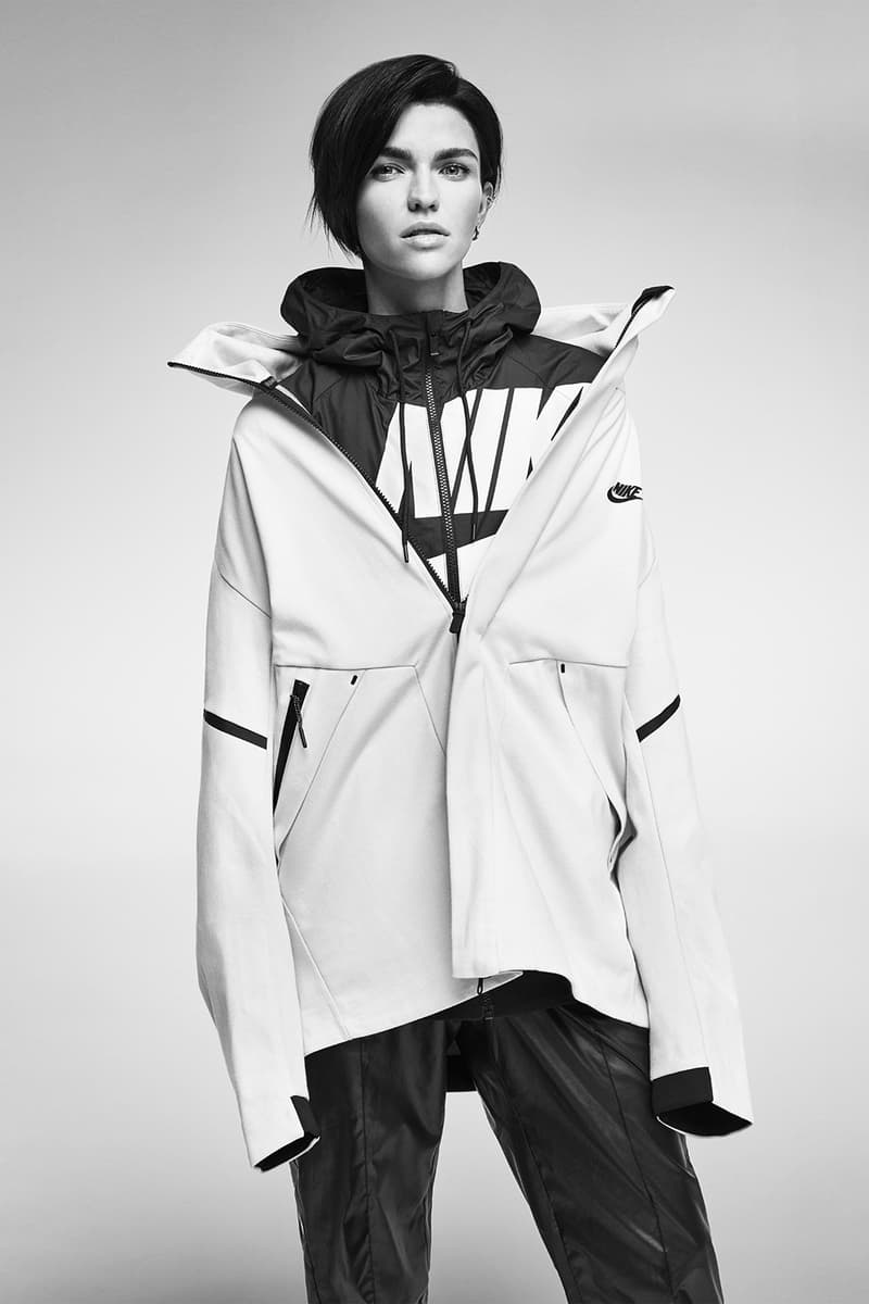 Ruby Rose In Nike's 2017 Fall Tech Pack Lookbook | Hypebeast