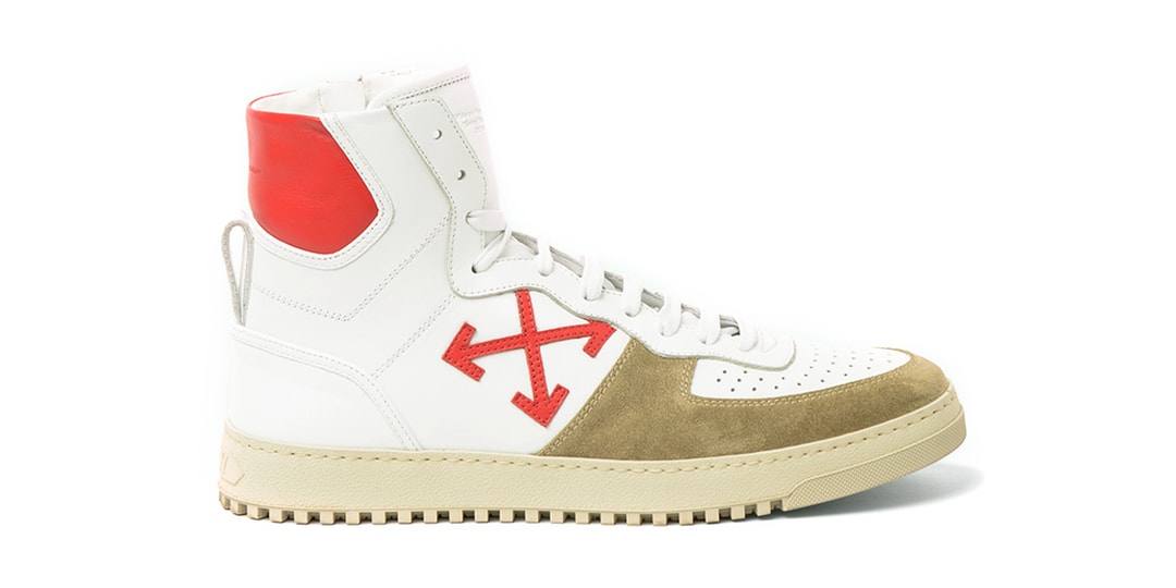 Off-White 70s Sneaker High in Red/White | Hypebeast