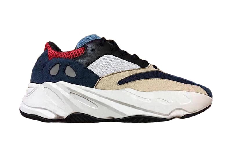 YEEZY BOOST 700 Wave Runner In Navy, Red, Cream | Hypebeast