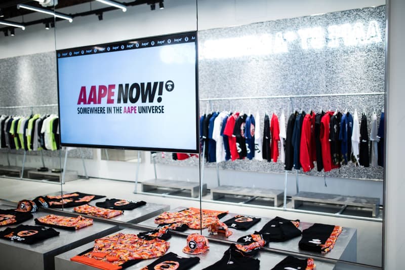 Take a Look Inside AAPE's LA Store | Hypebeast