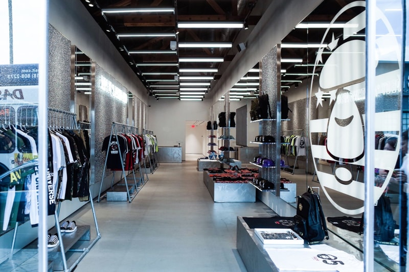 Take a Look Inside AAPE's LA Store | Hypebeast