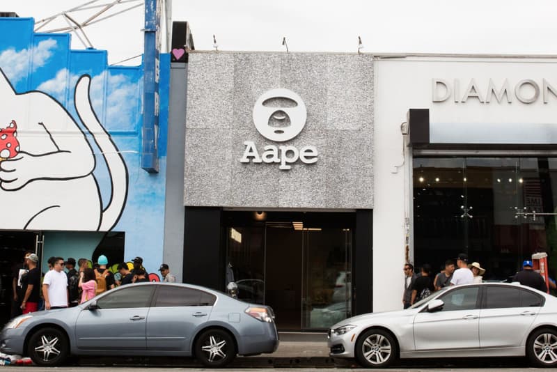 Take a Look Inside AAPE's LA Store | Hypebeast