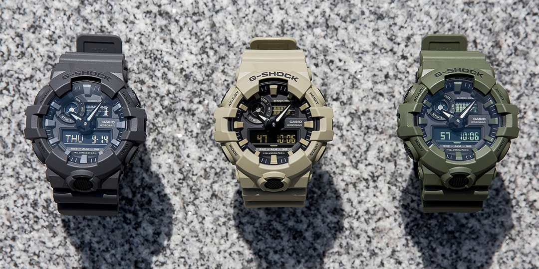 G-Shock 2017 Utility Color Collection Lookbook | Hypebeast