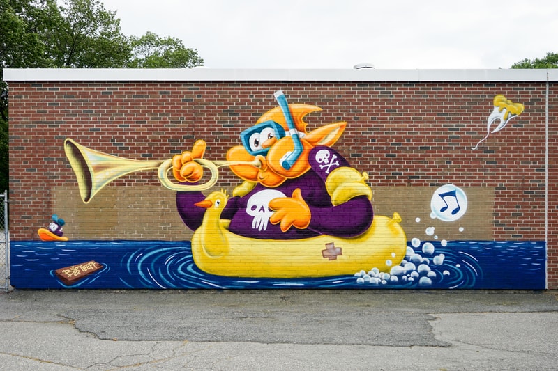 POW! WOW! Worcester 2017 Street Art Mural Recap | Hypebeast
