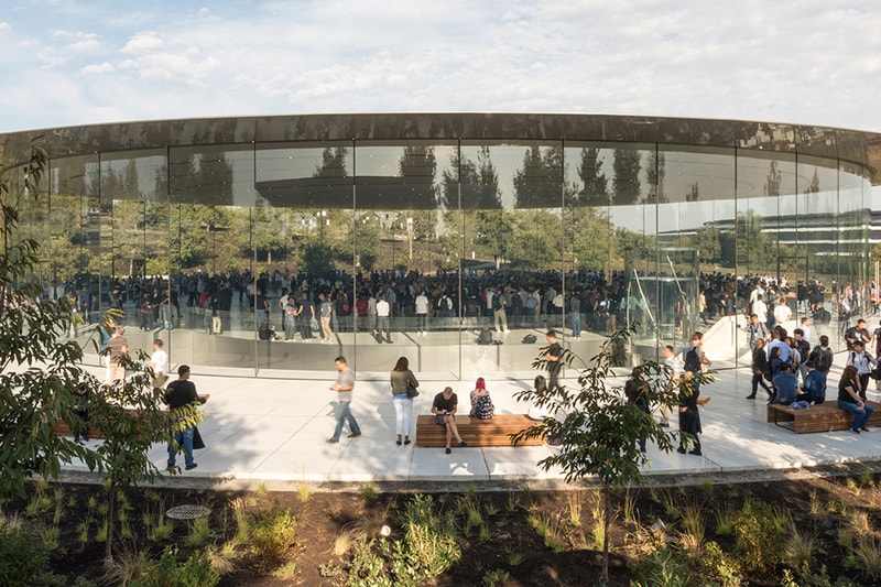 Apple & foster + partners Steve Jobs Theatre | Hypebeast