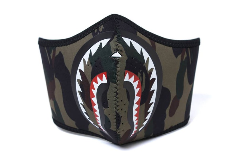 BAPE 1ST CAMO Shark Masks Release Info & Date | Hypebeast