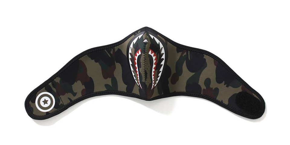 BAPE 1ST CAMO Shark Masks Release Info & Date | HYPEBEAST