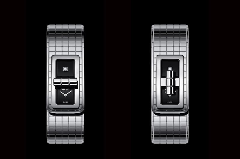 Chanel Diamond Encrusted CODE COCO Steel Watch | Hypebeast