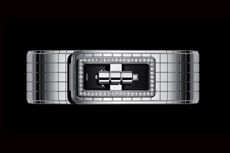 Chanel Diamond Encrusted CODE COCO Steel Watch | Hypebeast