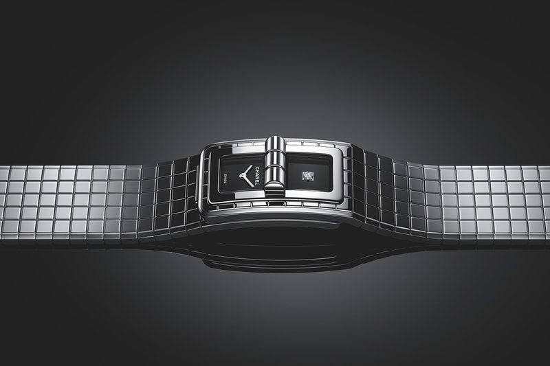 Chanel Diamond Encrusted CODE COCO Steel Watch | Hypebeast