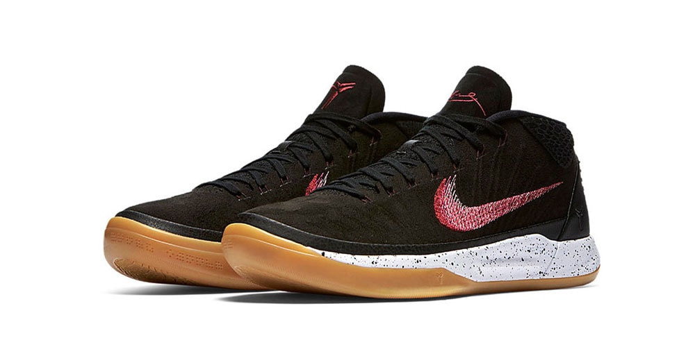 Nike Unveils Kobe A.D Mid in Black Suede and Red | Hypebeast
