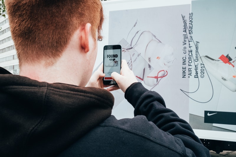 Virgil Abloh x Nike Air Force 1 SNKRS Stash Drop | Hypebeast