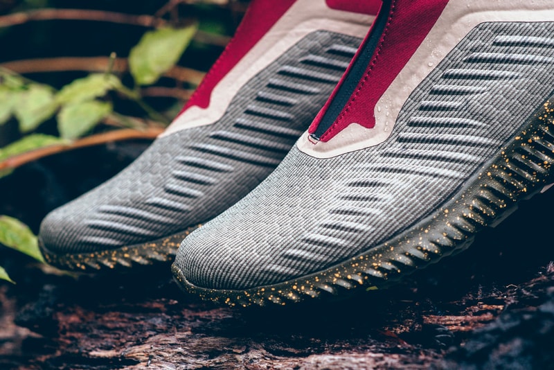 adidas drops AlphaBounce Zip Collegiate Burgundy | Hypebeast