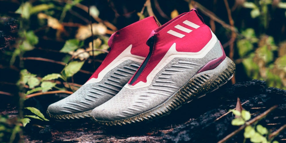 adidas drops AlphaBounce Zip Collegiate Burgundy | Hypebeast