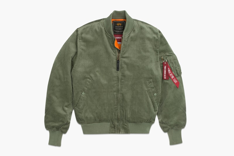 Cords and Co x Alpha Industries Corduroy Capsule | Hypebeast