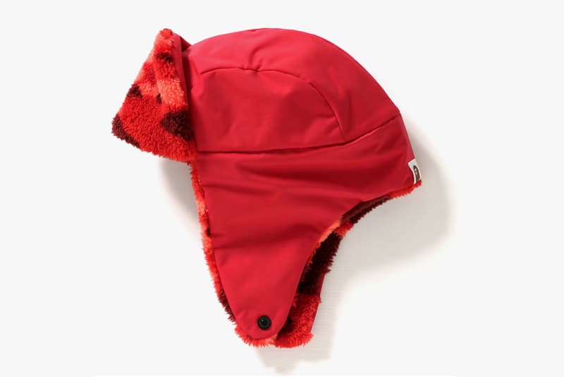 BAPE Color Camo Boa Flight Cap | Hypebeast