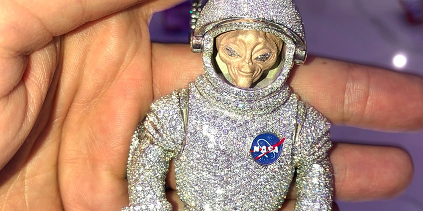 Takeoff's Alien Chain From Avianne & Co. | Hypebeast