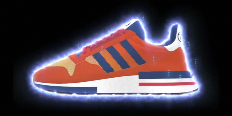 'Dragon Ball Z' x adidas ZX 500 RM "GOKU" Teaser | Hypebeast