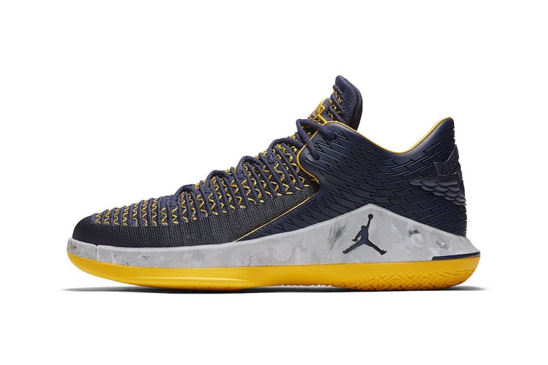 Air Jordan 32 Special "Michigan" Colorway | Hypebeast